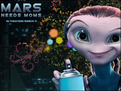 wallpapers de Cine: Mars Needs Moms (2011) - Wallpapers